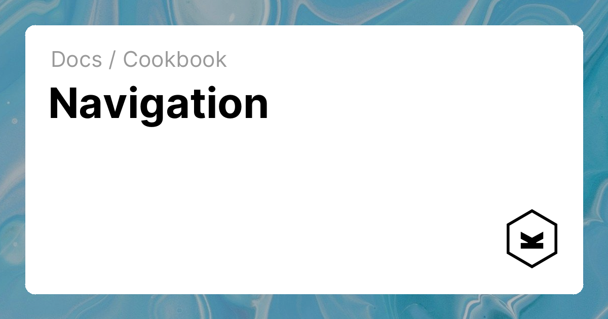 Navigation | Kirby CMS