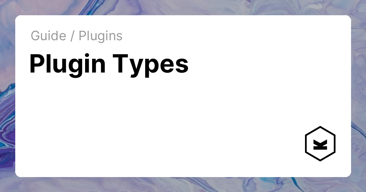 Plugin Types | Kirby CMS