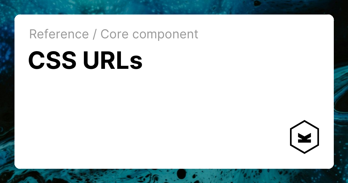 CSS URLs | Kirby CMS